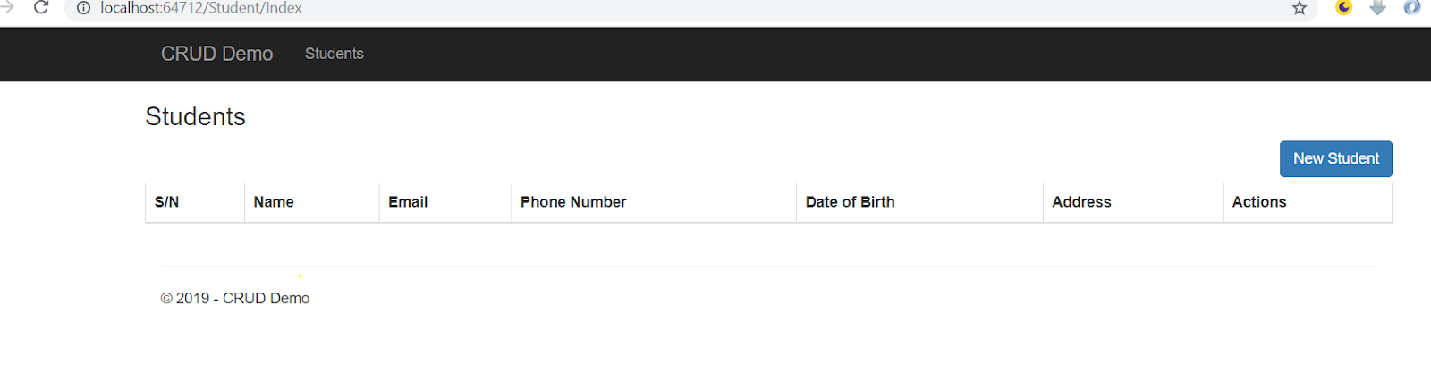 Implementing CRUD Operation With Entity Framework in Asp.net MVC: Part II - Developerviewpoint ...