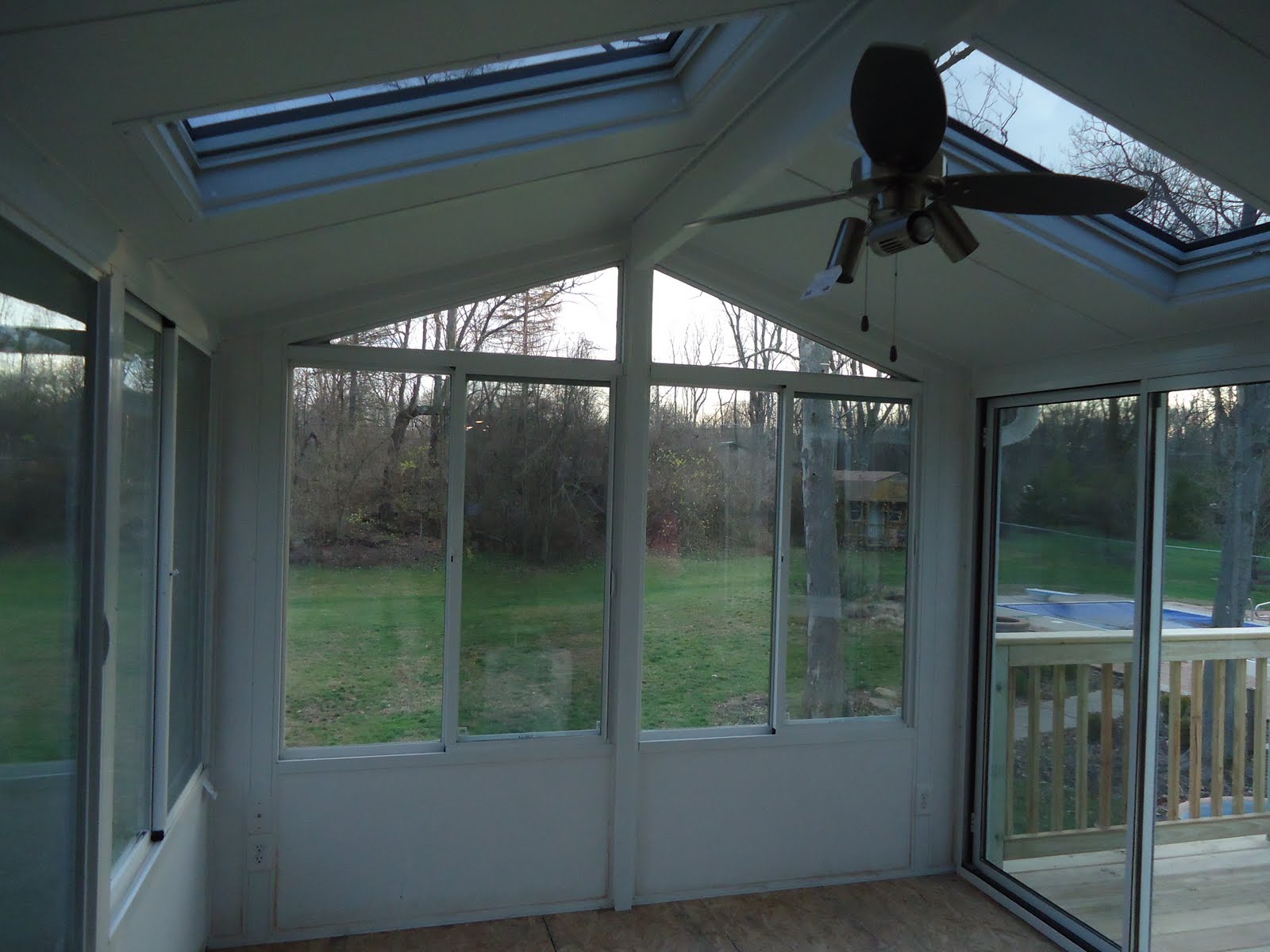 Dallas four seasons: ELEVATED SUN ROOM ON CONSERVA DECK