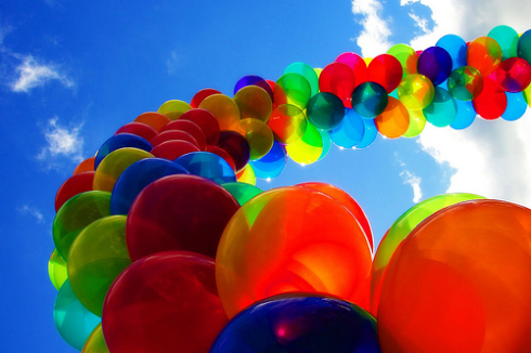 Globos de colores - Imagui