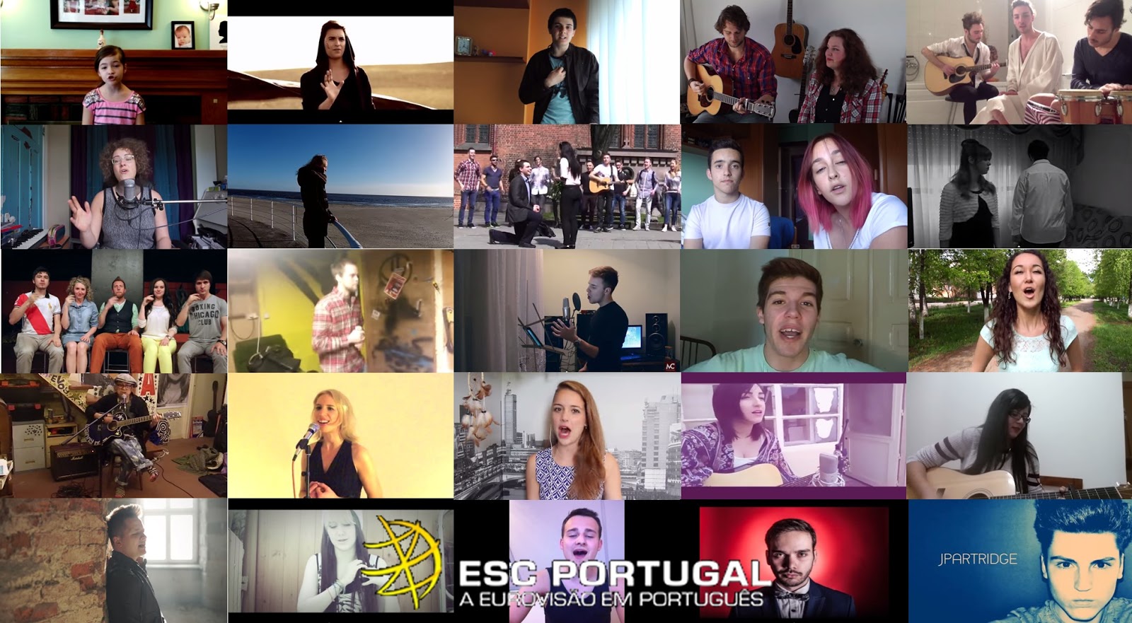[ESPECIAL] A Eurovisão 2015 interpretada pelos fãs | ESC PORTUGAL