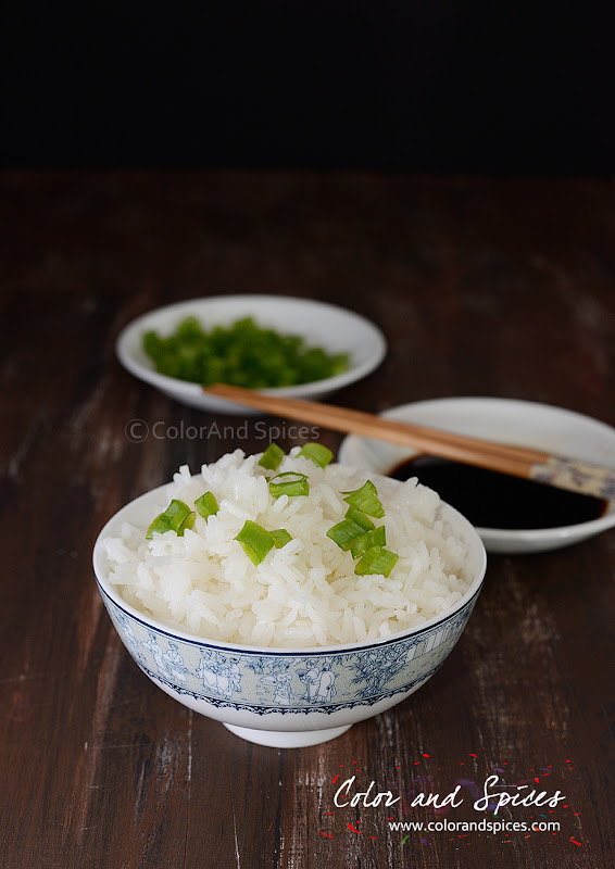 Color and Spices: How to cook jasmine rice...