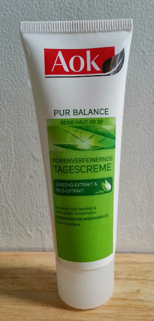 Bellas Beauty and Fashion Blog: {Review} Aok Gesichtscreme "Pur Balance"