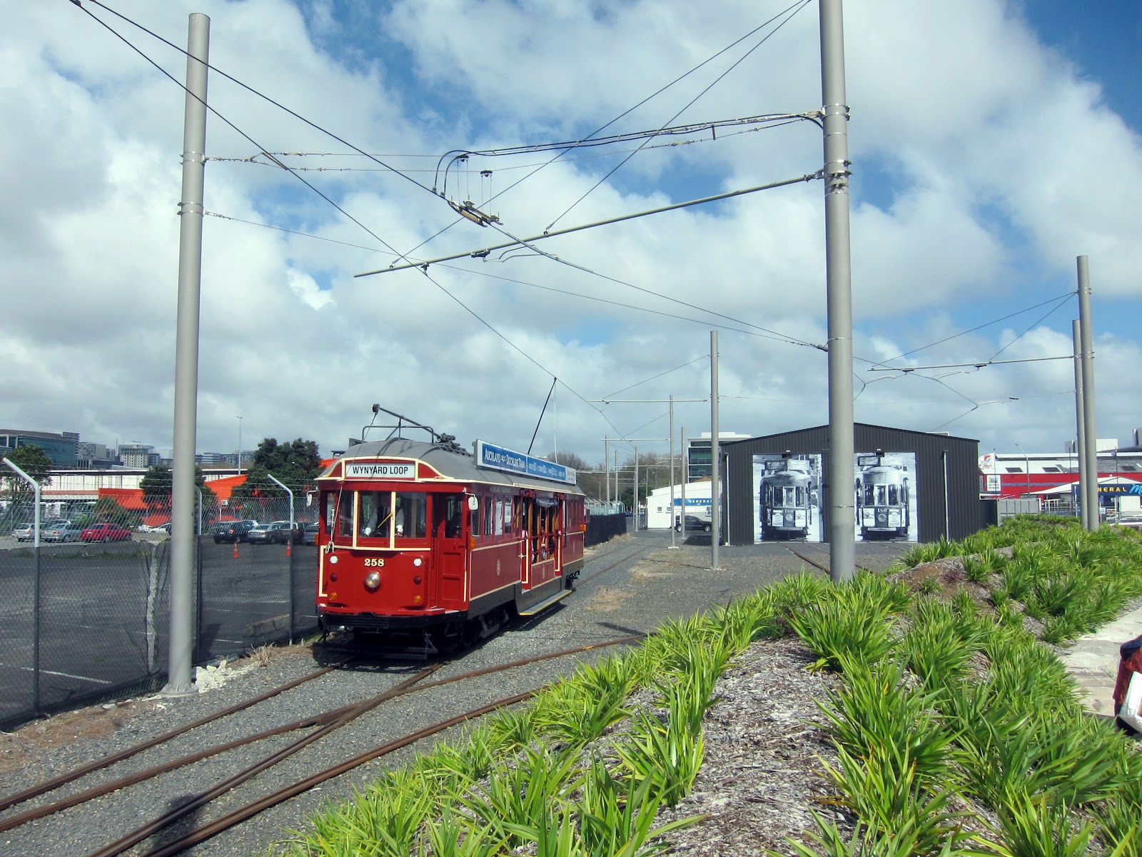 transpress nz: Melbourne tram in Auckland