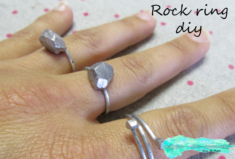 ROCK RING DIY | MY WHITE IDEA DIY