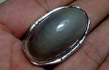 Batu Akik Pandan Oli (Pandan Hitam Abu-abu) | JAGAT AKIK