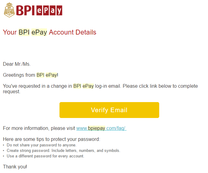 BPI ePay (virtual card) ~ GoHopping