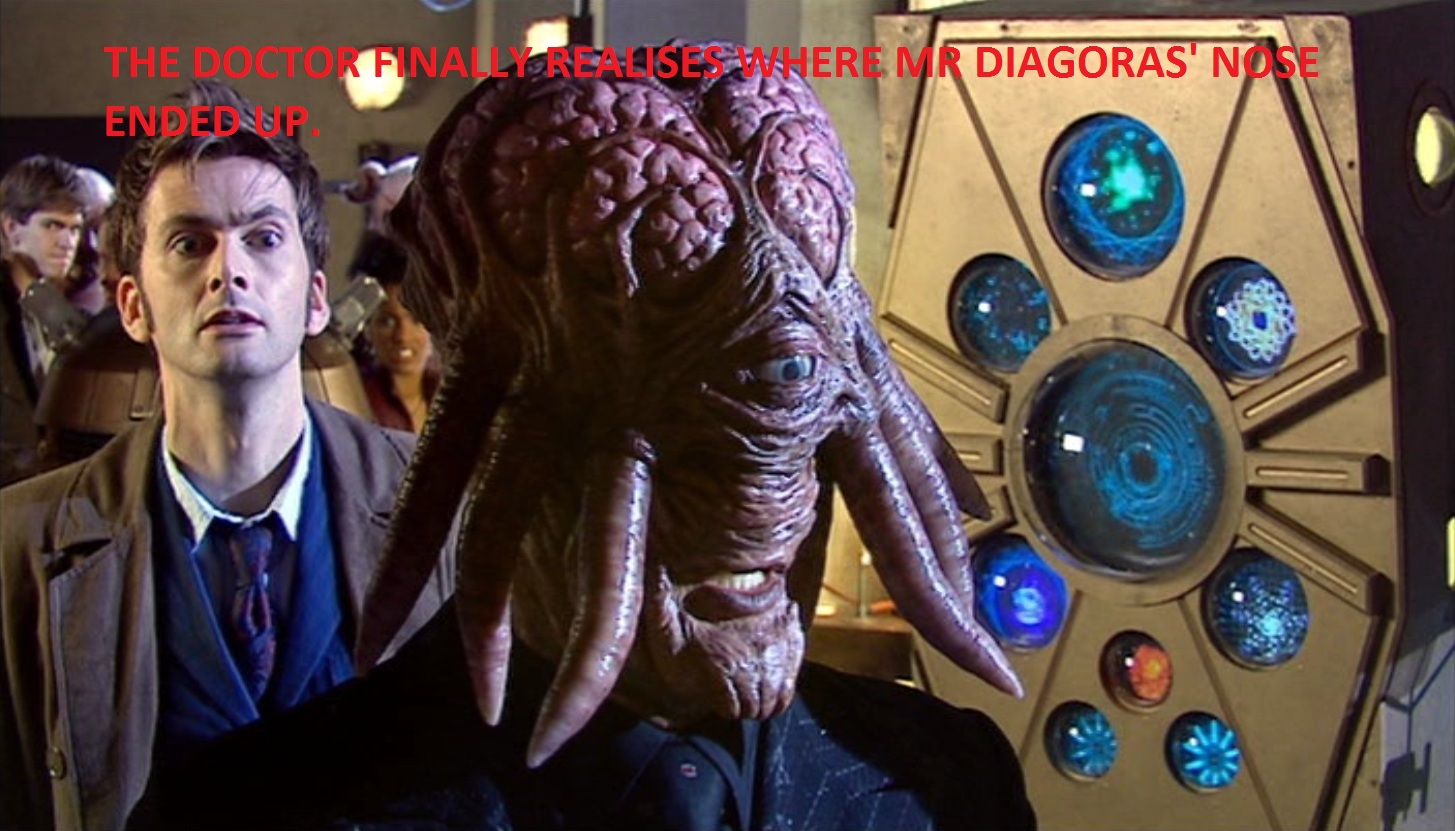 Time-Flight FTW: Carnival of Monsters: Dalek Sec Hybrid and the Pig-Slaves