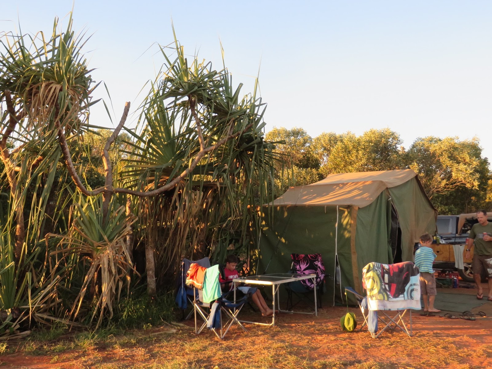 Woods Family Holiday: Middle Lagoon on the Dampier Peninsular by Toby
