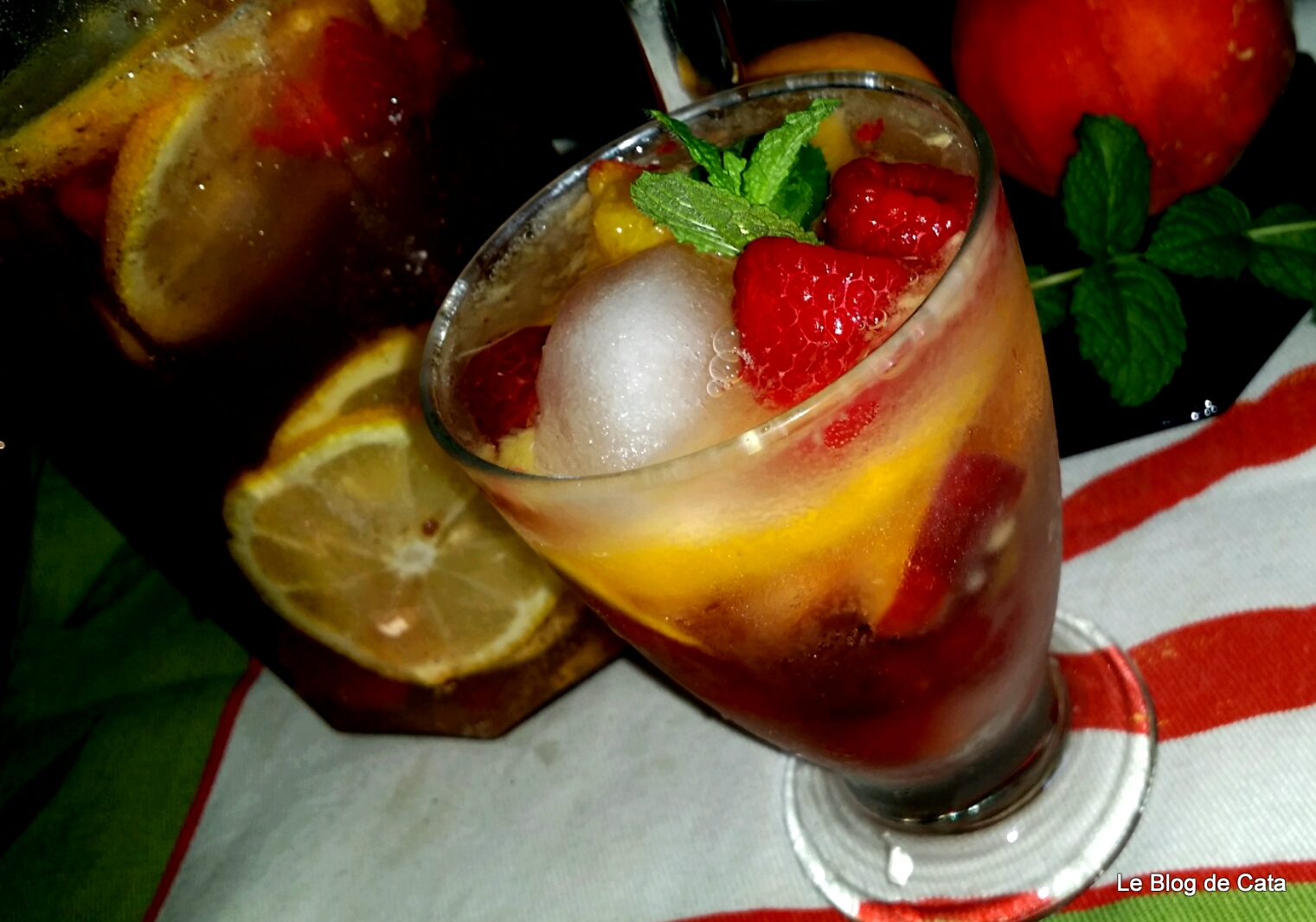 Le blog de Cata: Boisson d'été aux saveurs fruitées