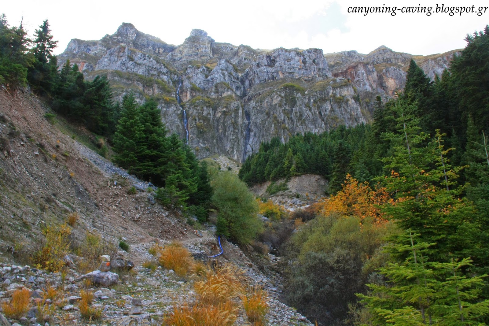 Canyoning - Caving: Καταφύγιο Μελισσουργών - Καταρράκτης Κεφαλόβρυσο ...