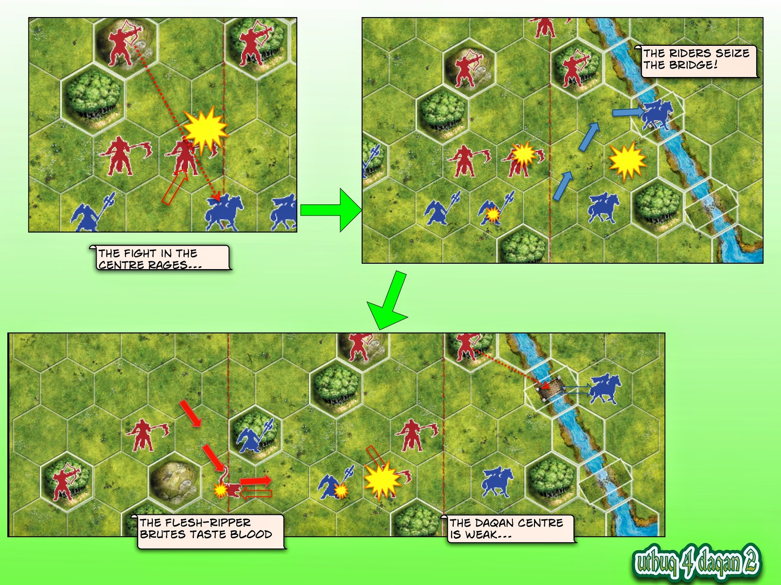Wargaming with Barks: Battlelore- overview, painted figures and AAR