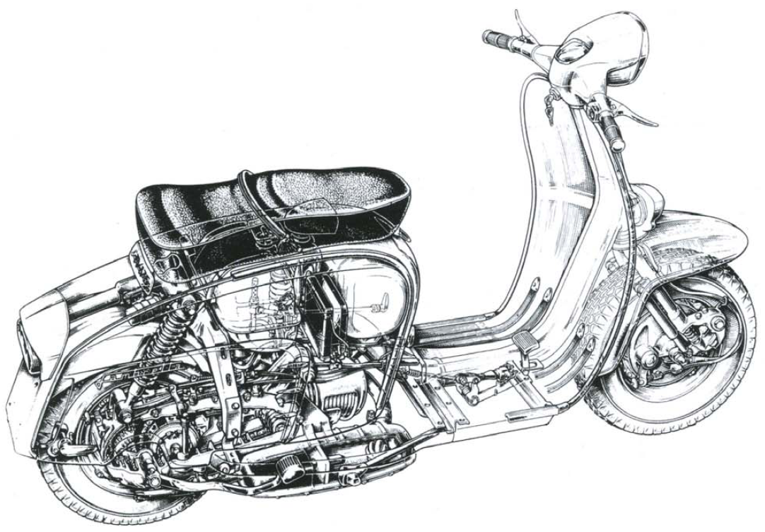 Analisis de Maquinas: Lambretta 150 Li serie 2 (1960)