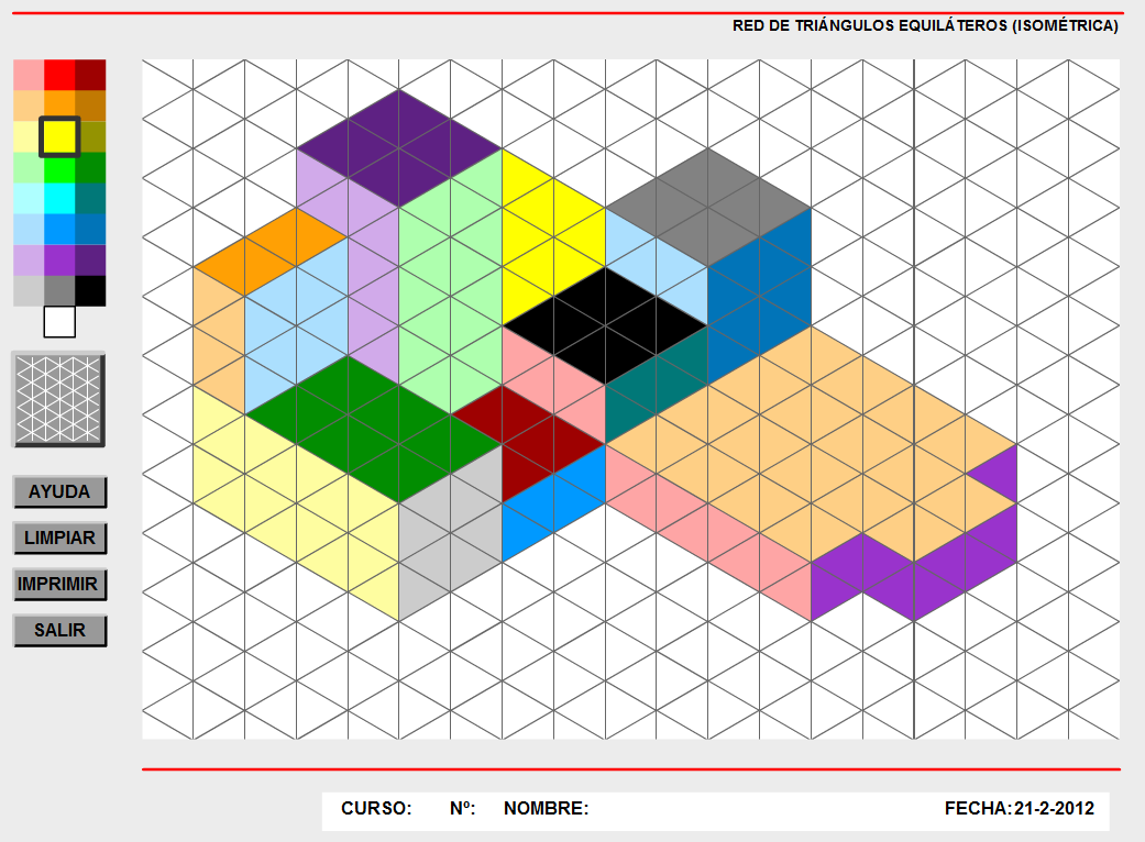 El Blog TECNO-lógico de N u R i A 2011-2012: MALLA DE COLOR ISOMÉTRICA ...