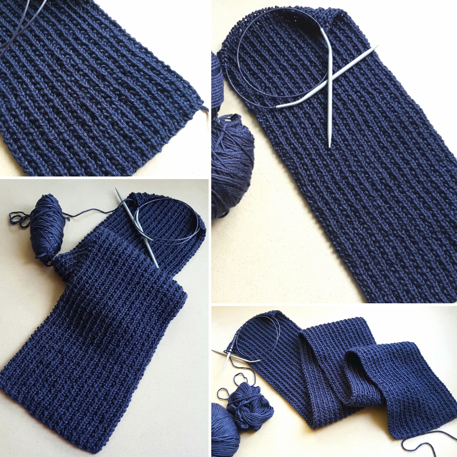 Farrow Rib Scarf - 2019 Make Nine
