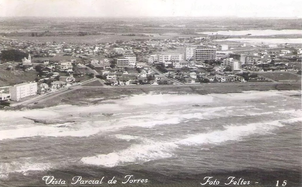 TORRES (RS), VISTA PANORÂMICA, 1963