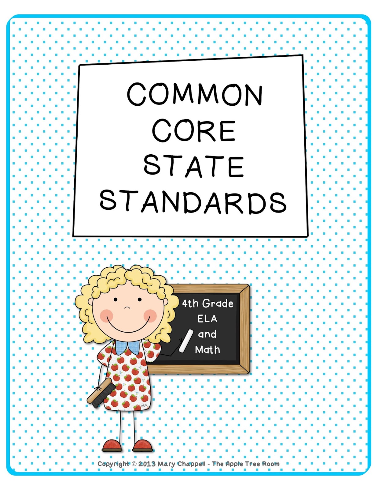 The Apple Tree Room: 4th Grade Common Core ELA & Math Standards ...