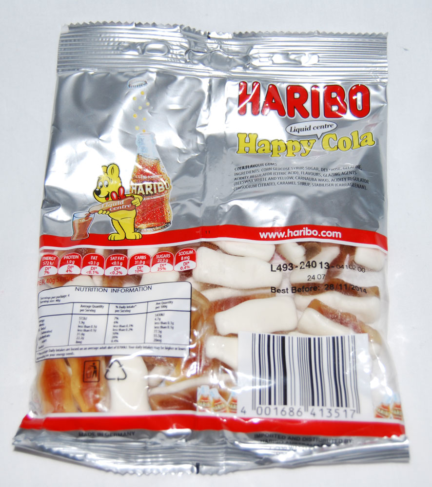 Lolly Addict - Australian Confectionery Reviews: Haribo Happy Cola