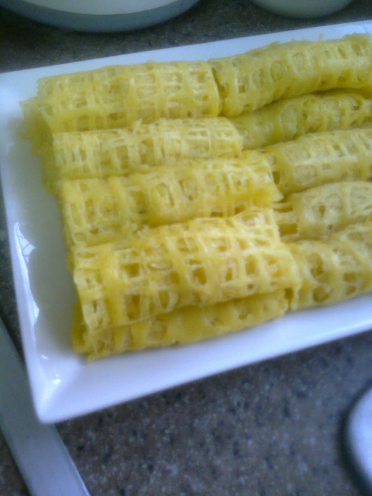 yanimn: Akhirnya jadi jugak roti jala guna acuan baru