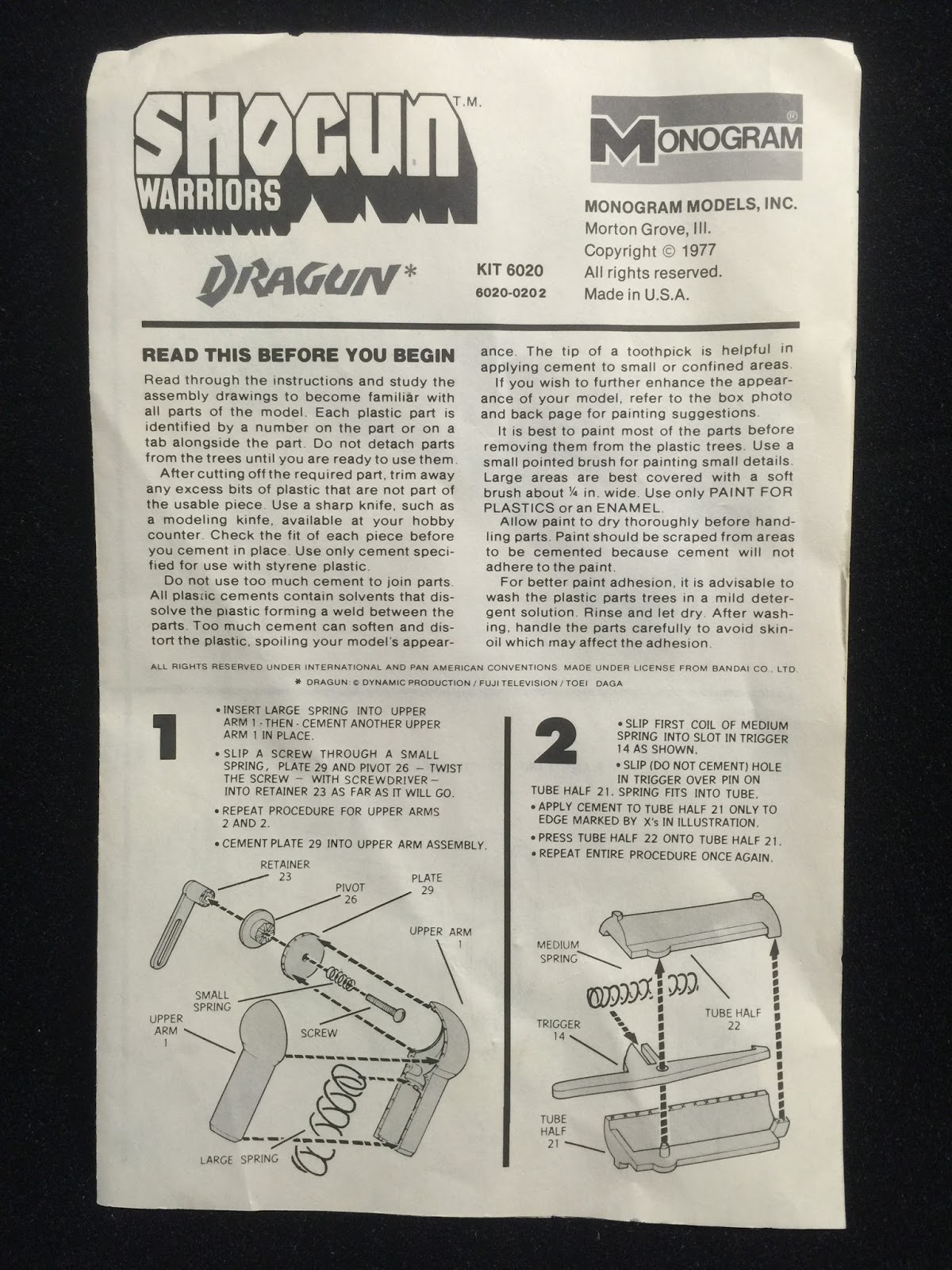 Monogram Dragun | Shogun Warriors