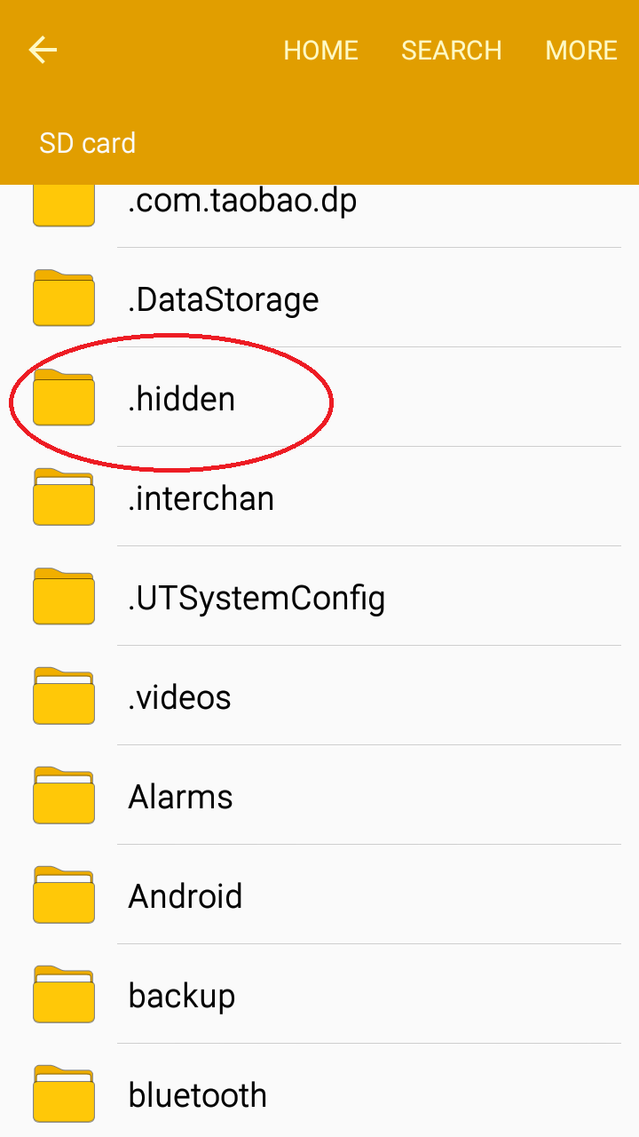 How to Hide Folders In Smartphones Without using any Application software – chandrakanth