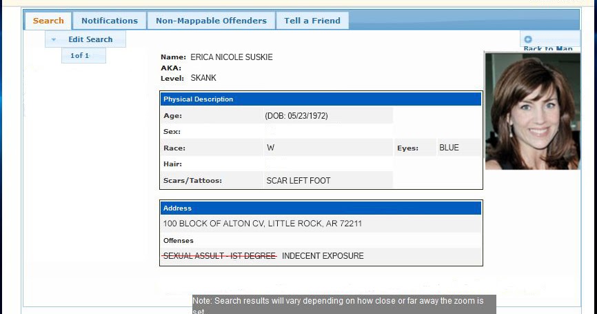 ERICA SUSKIE, SEXUAL PREDATOR, RECEIVED SPECIAL TREATMENT AND THE DEAL ...