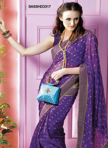 Simple Elegance Party Sarees 2013 By Cbazaar | Elegant Indian Fashion ...