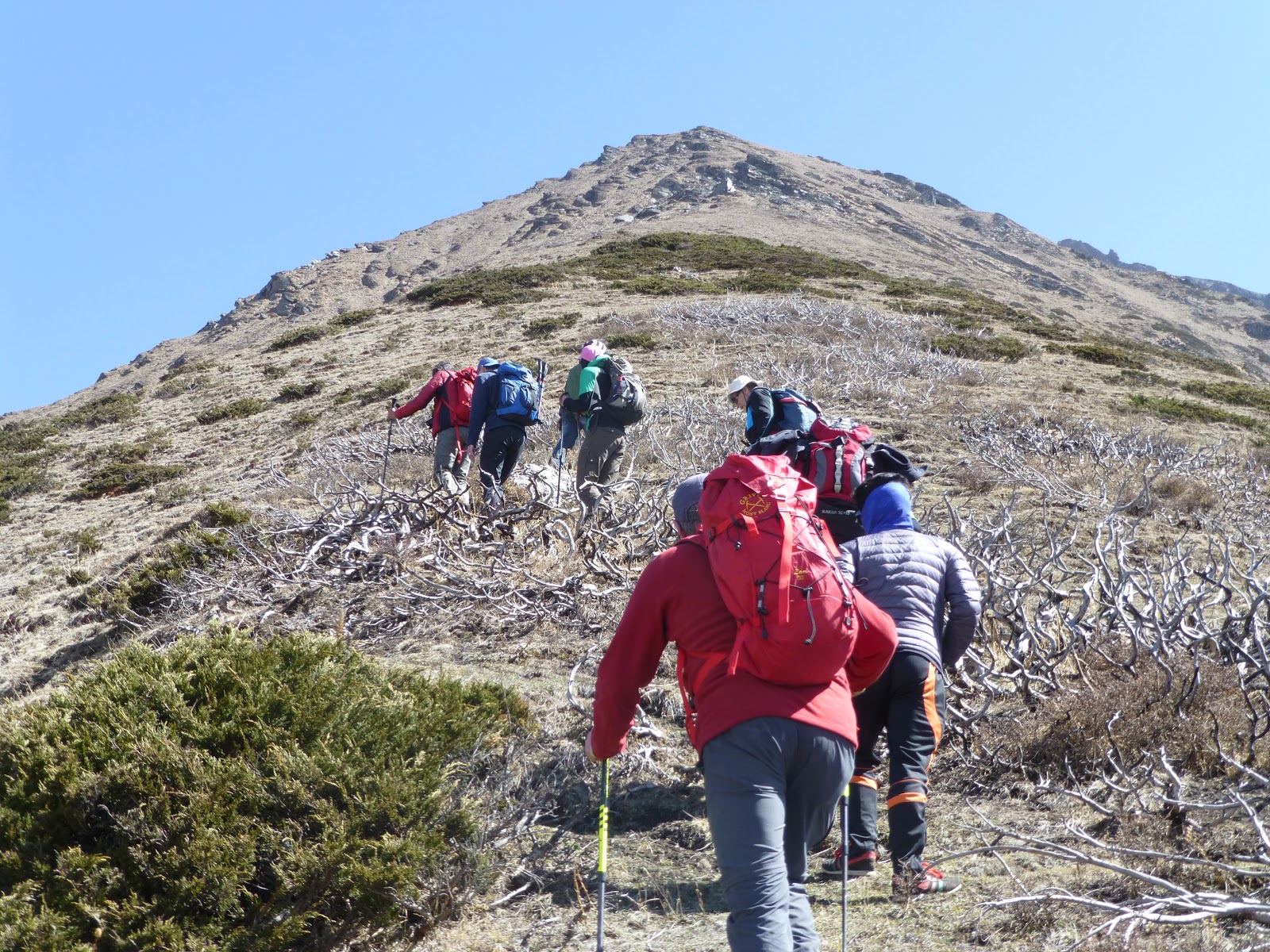 Axel unterwegs: Nepal Reise 2016-8.Etappe Samdo–Samdo Peak Vorgipfel ...