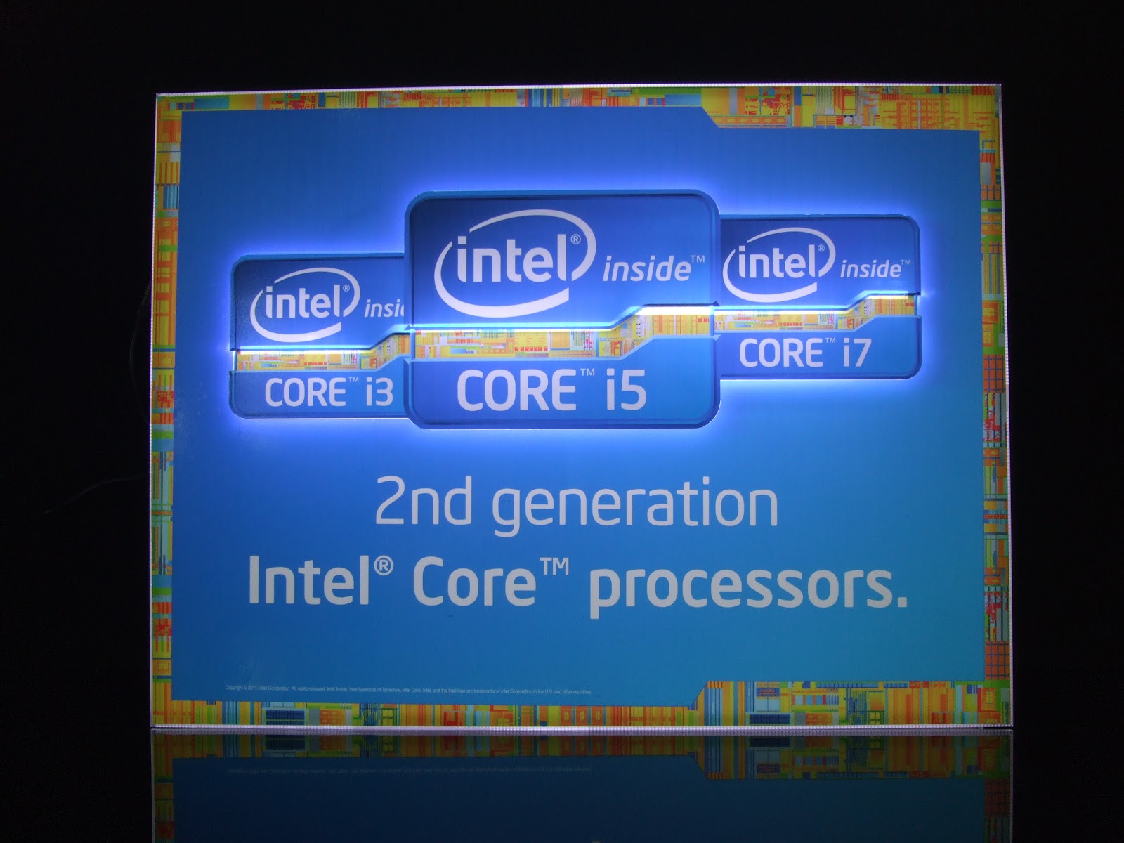 intel LED LIGHTING BOX