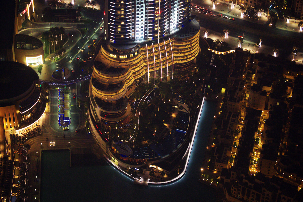 Urban patterns and matters: At the top of Burj Khalifa