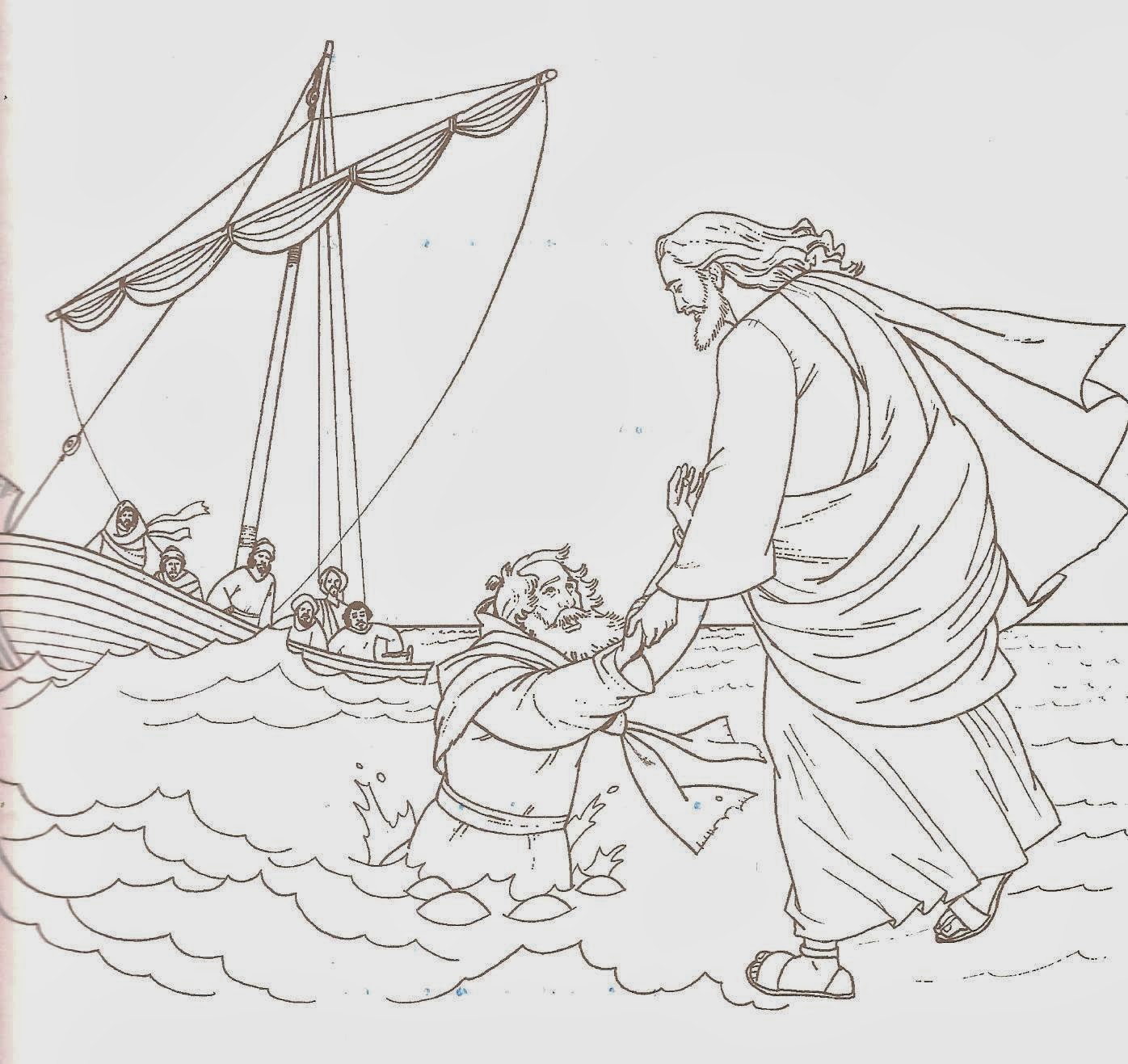 JESÚS CAMINA SOBRE EL MAR JESÚS CAMINA SOBRE EL MAR