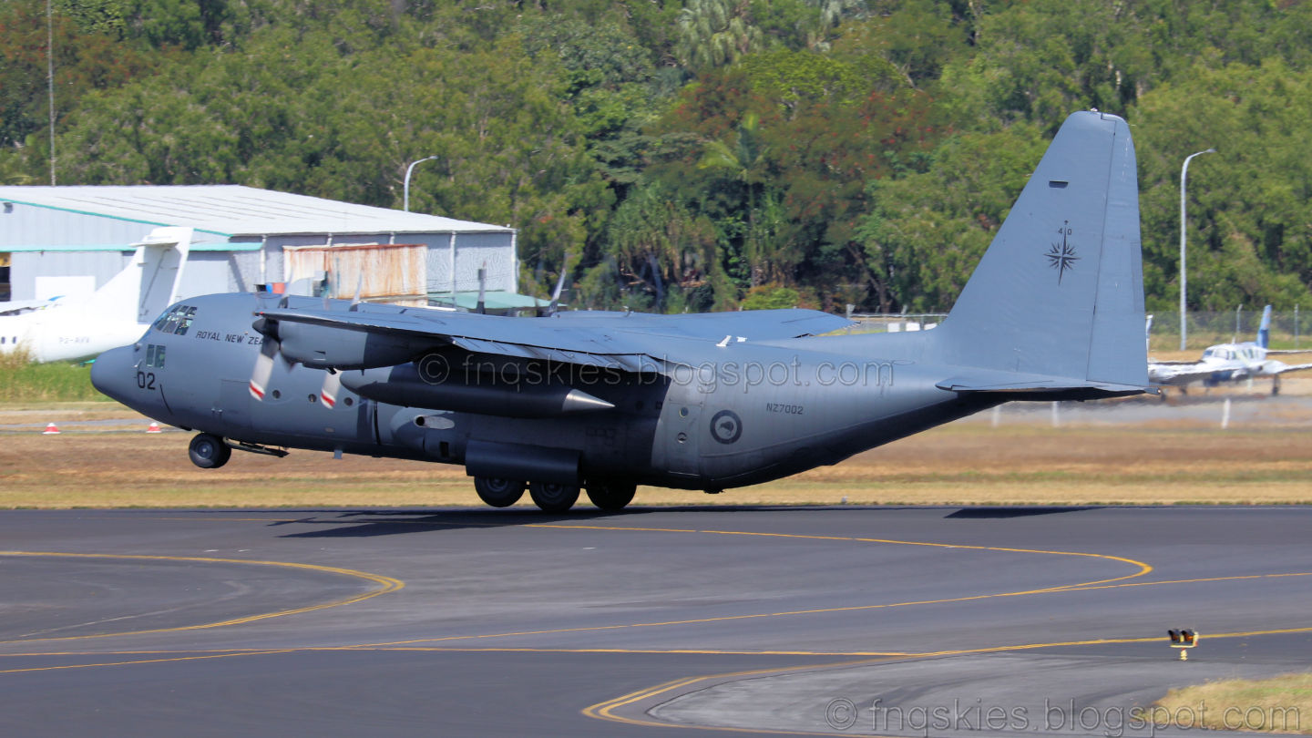 Far North Queensland Skies: Royal New Zealand Air Force C-130 NZ7002