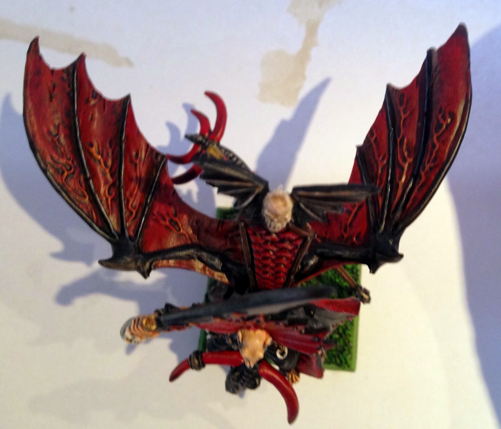 ScratchBox's Warhammer Project: Melkhior on Winged Nightmare