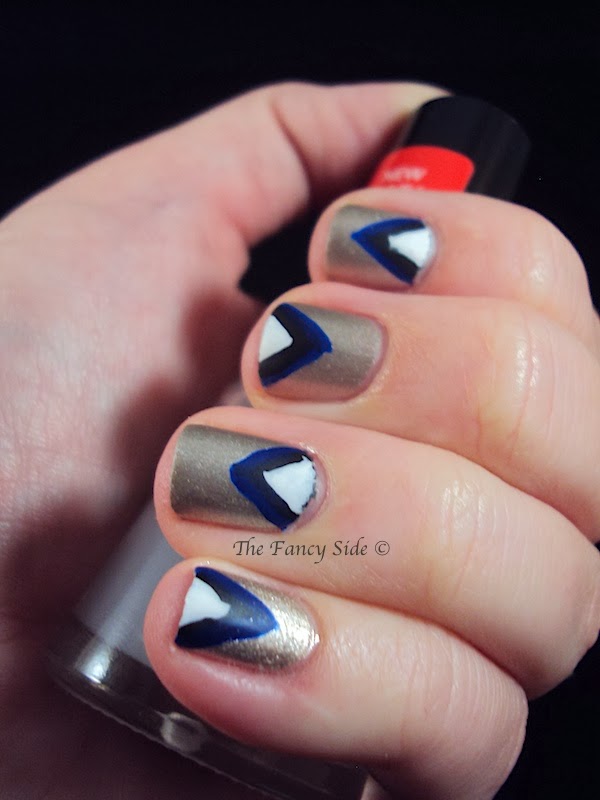 The Fancy Side: White Gold Chevrons