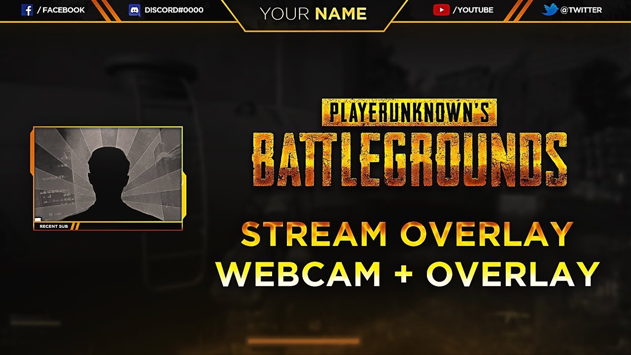 150+ FREE Stream Overlay Templates | Graphic Design Resources