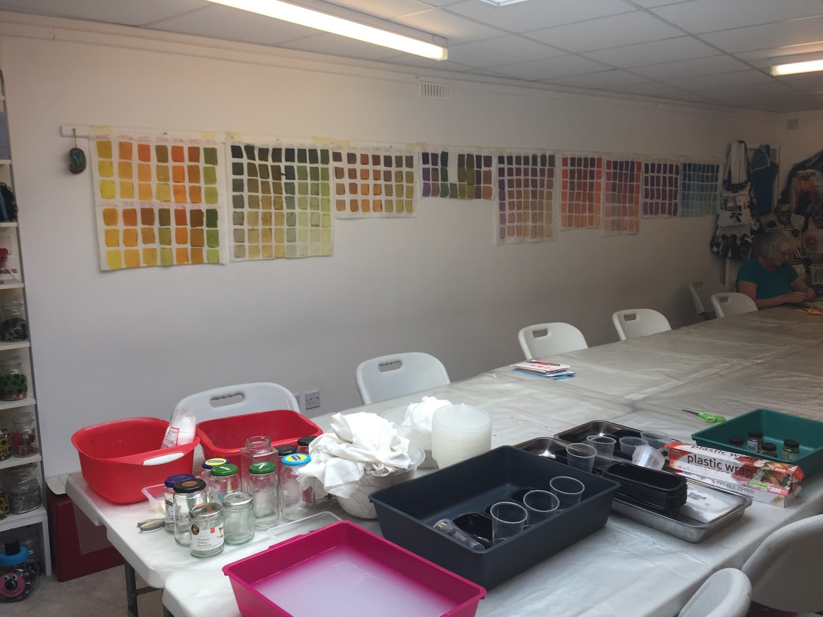 The Old Art Room: Studio Dye Workshop With Procion Dyes