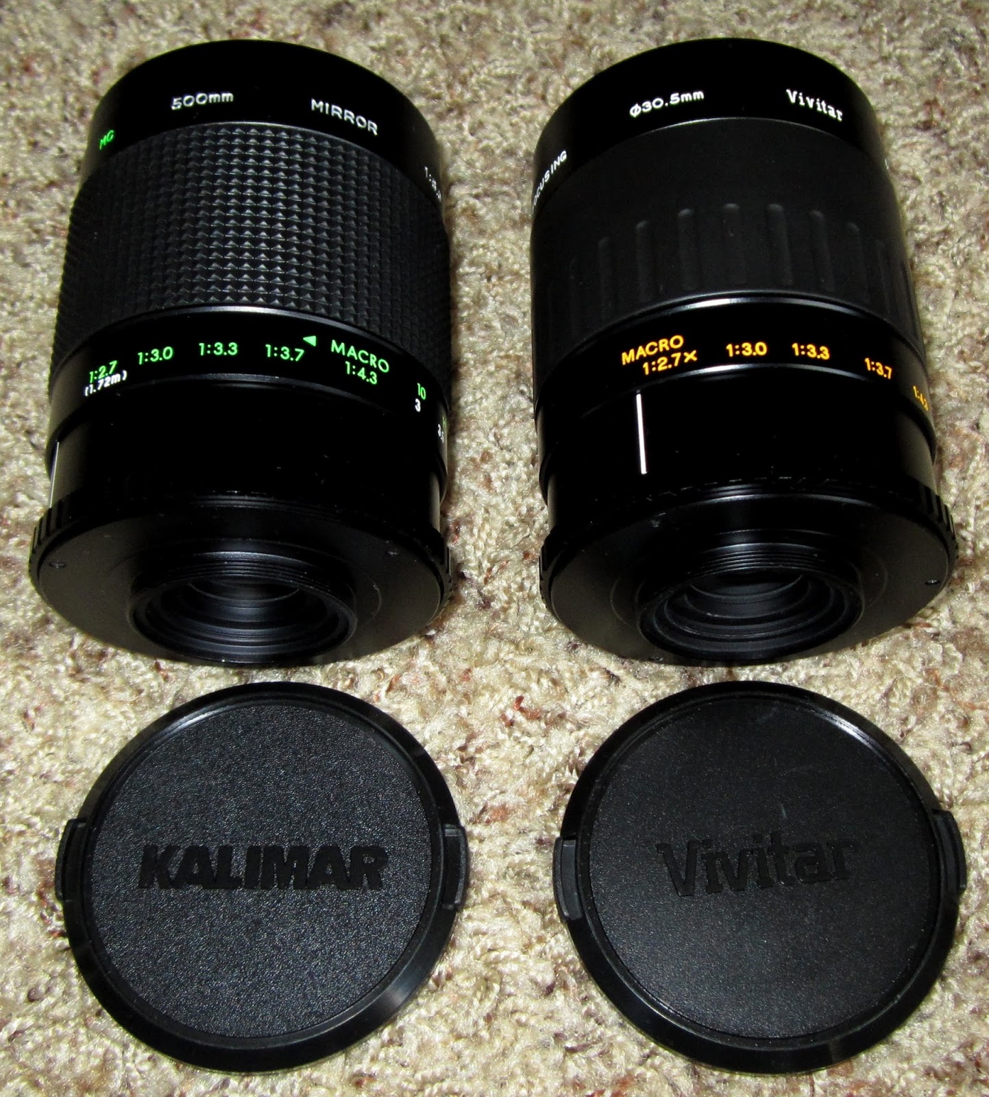 The Chens: The User's Review: Two 500mm F8 Mirror Lenses,Branded By ...