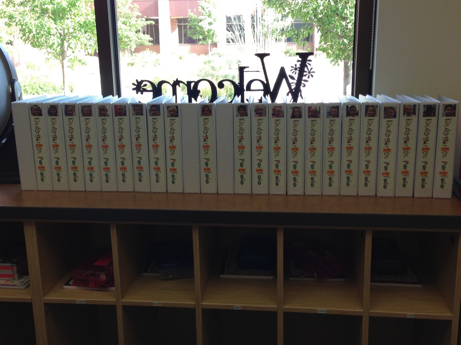 Kindergarten Kiosk: Creating Portfolios