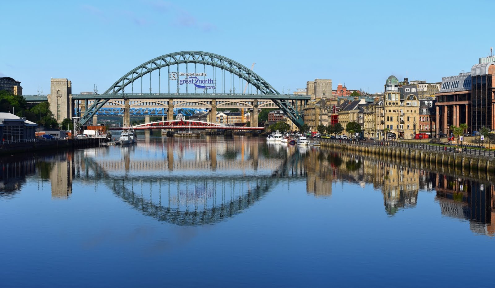 Photographs Of Newcastle: River Tyne and The Quayside Panoramic Photographs