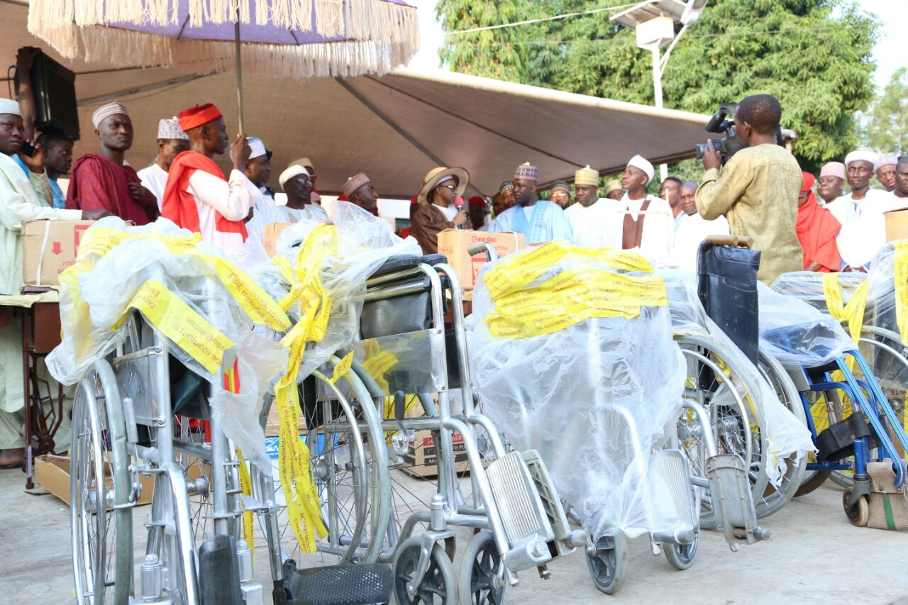 Dr Kelly Nwogu and his LSI team redeemed their pledge to the people of Bida