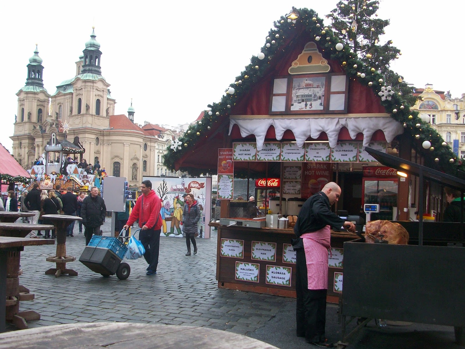 Mit kreative univers: Glimt fra julemarked i Prag