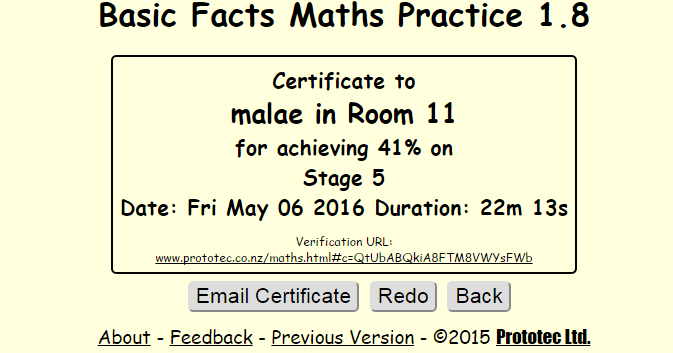 Malae : Malae tries Prototec Maths