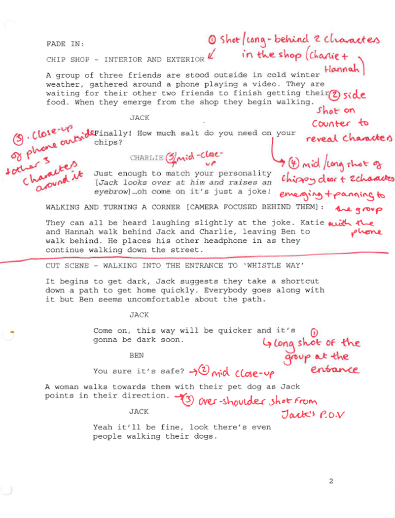 Level 3 Media: Chloe A Eyden: Pre-Production and production