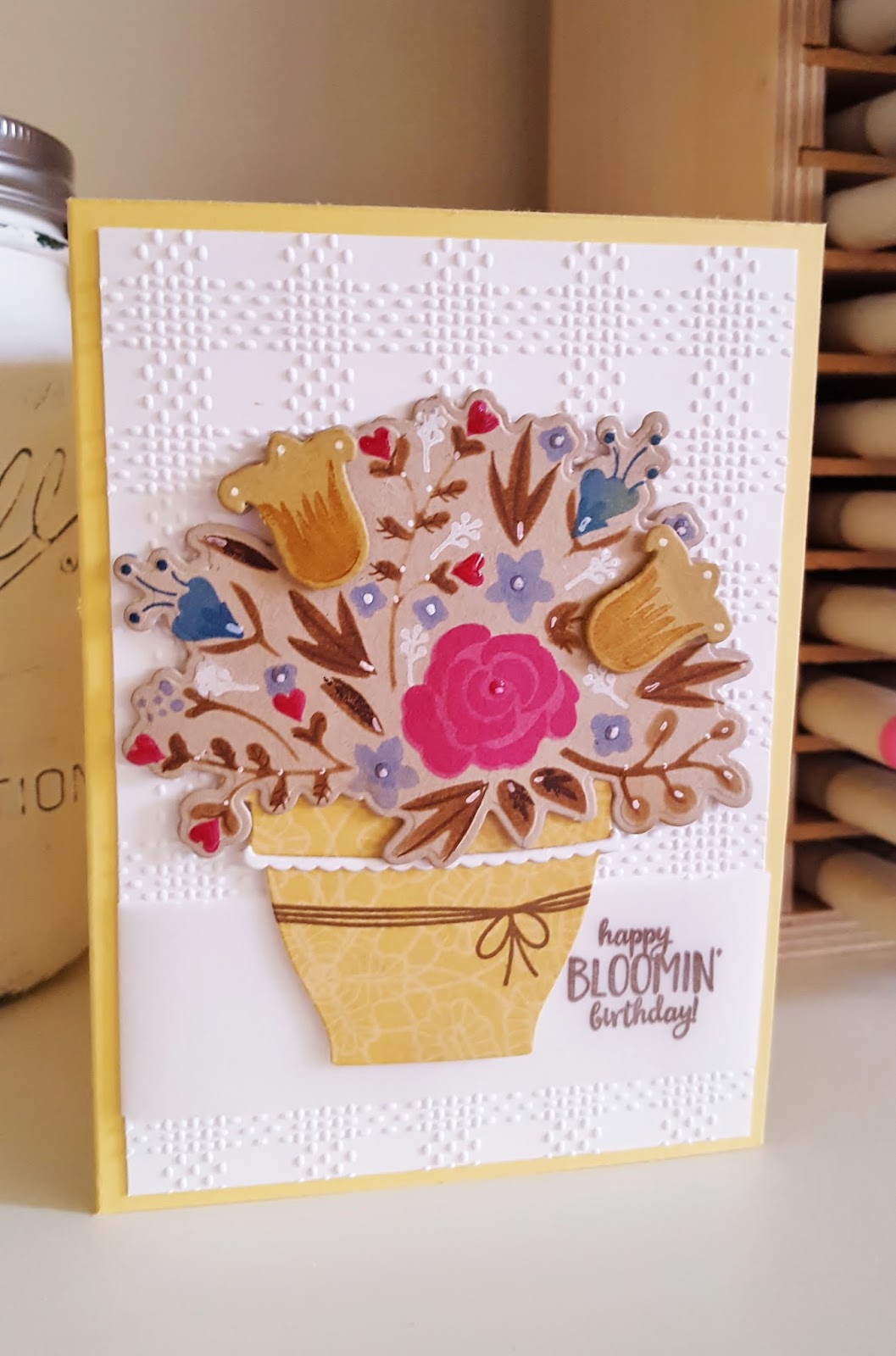 Gingham Girl: Flowers for fun!