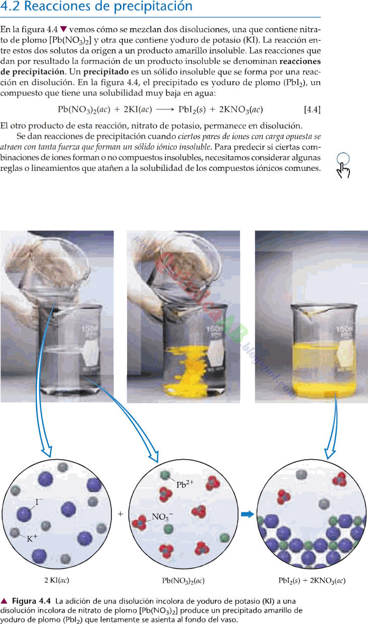 REACCIONES DE PRECIPITACIÓN TEORÍA Y EJERCICIOS RESUELTOS ~ QUÍMICA PASO A PASO