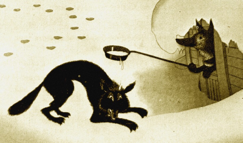 Le Roman de Renart: Ysengrin fait moine - La tonsure d'Ysengrin