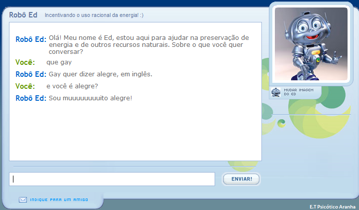 Meme Alien: Trollando robô ed