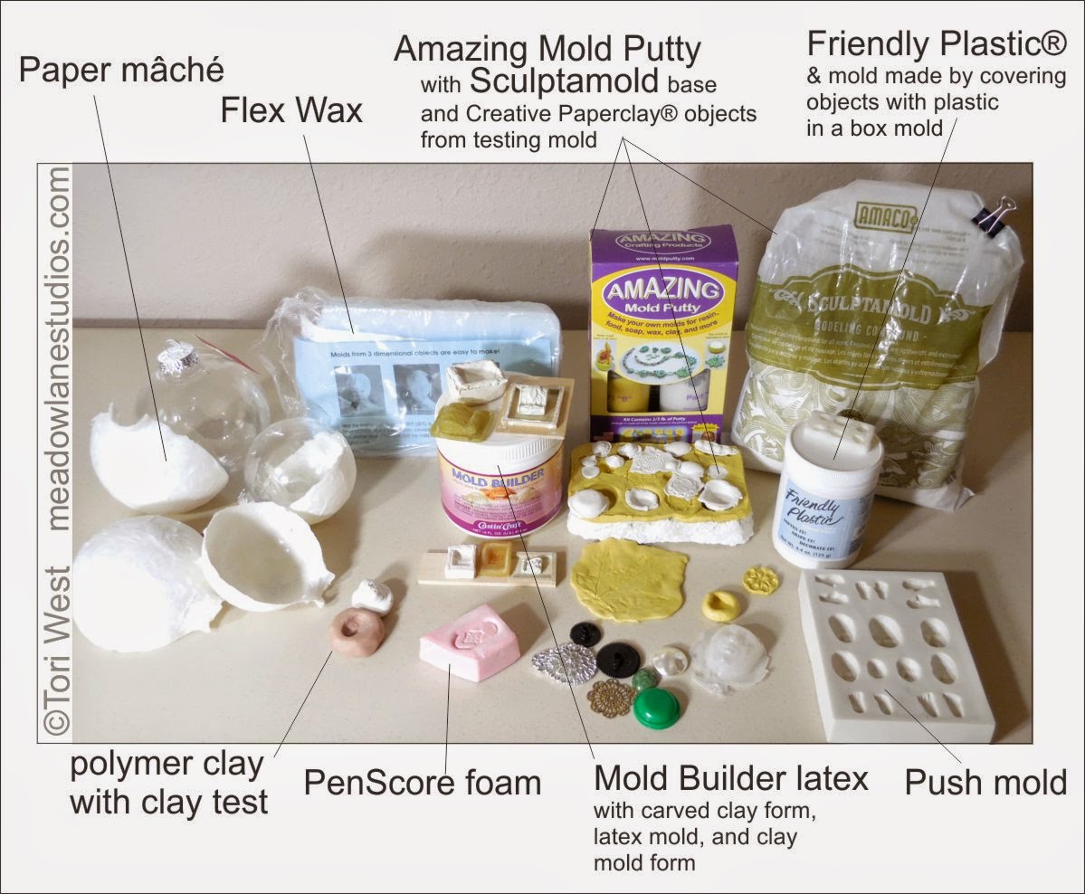 Creative Paperclay® air dry modeling material: Building up a Mold ...