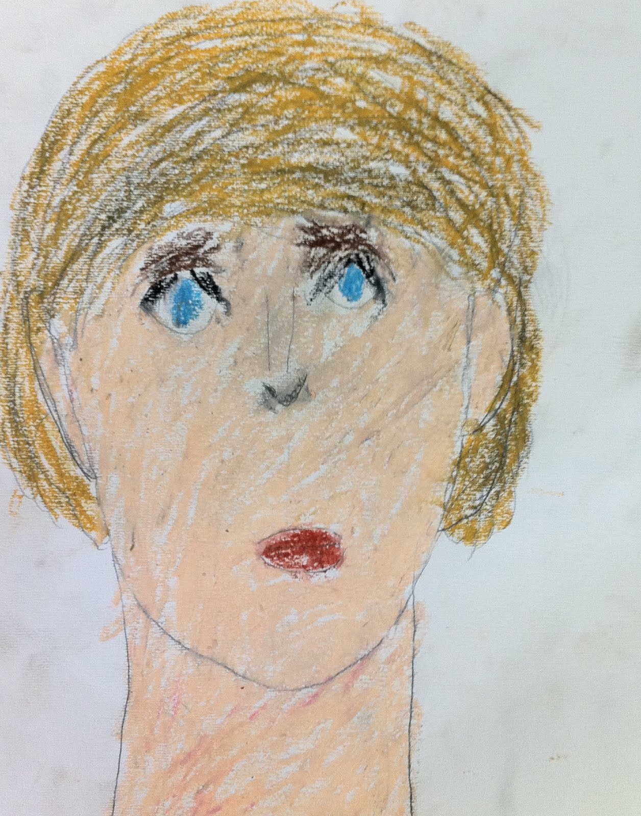 Parent Art Docents: Teacher Portrait Lesson