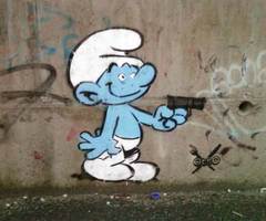 STREET IS OURS: Gangster Smurf