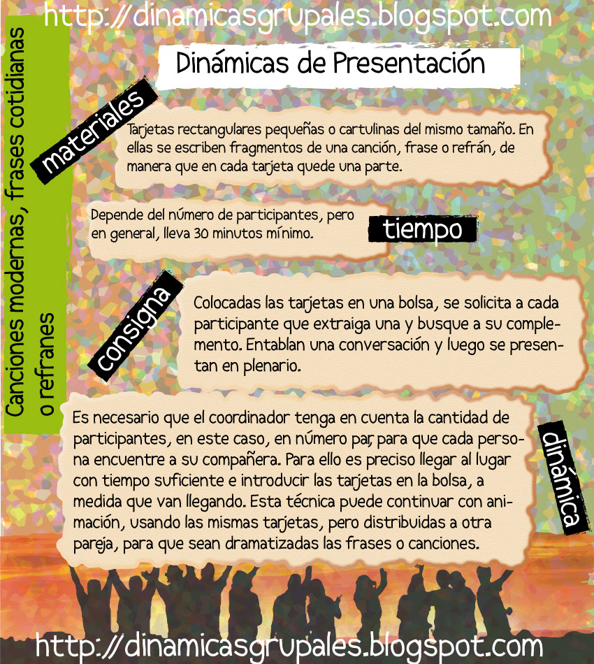 Dinámicas Grupales, Dinámicas de Grupo, Juegos Grupales